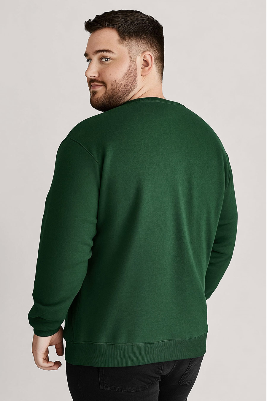 Sweatshirt Herren Groe Groen